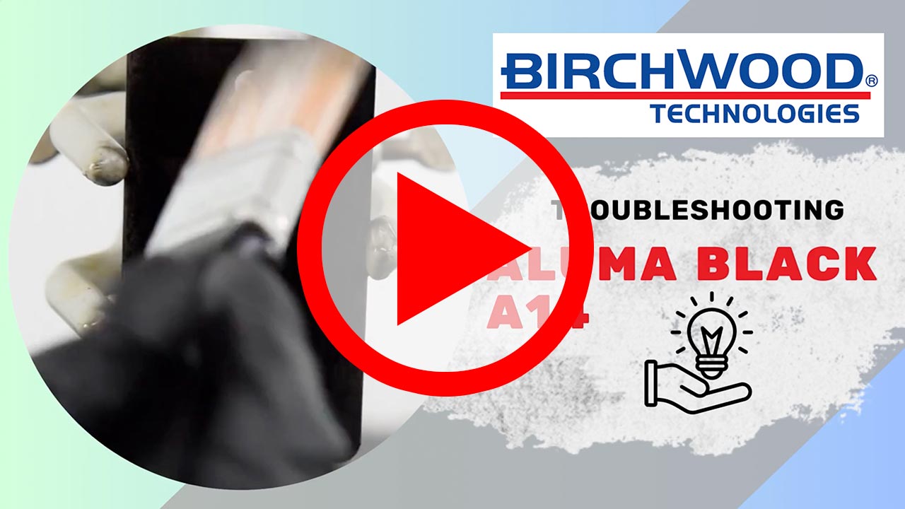 Troubleshooting Aluma Black A14 Blackener