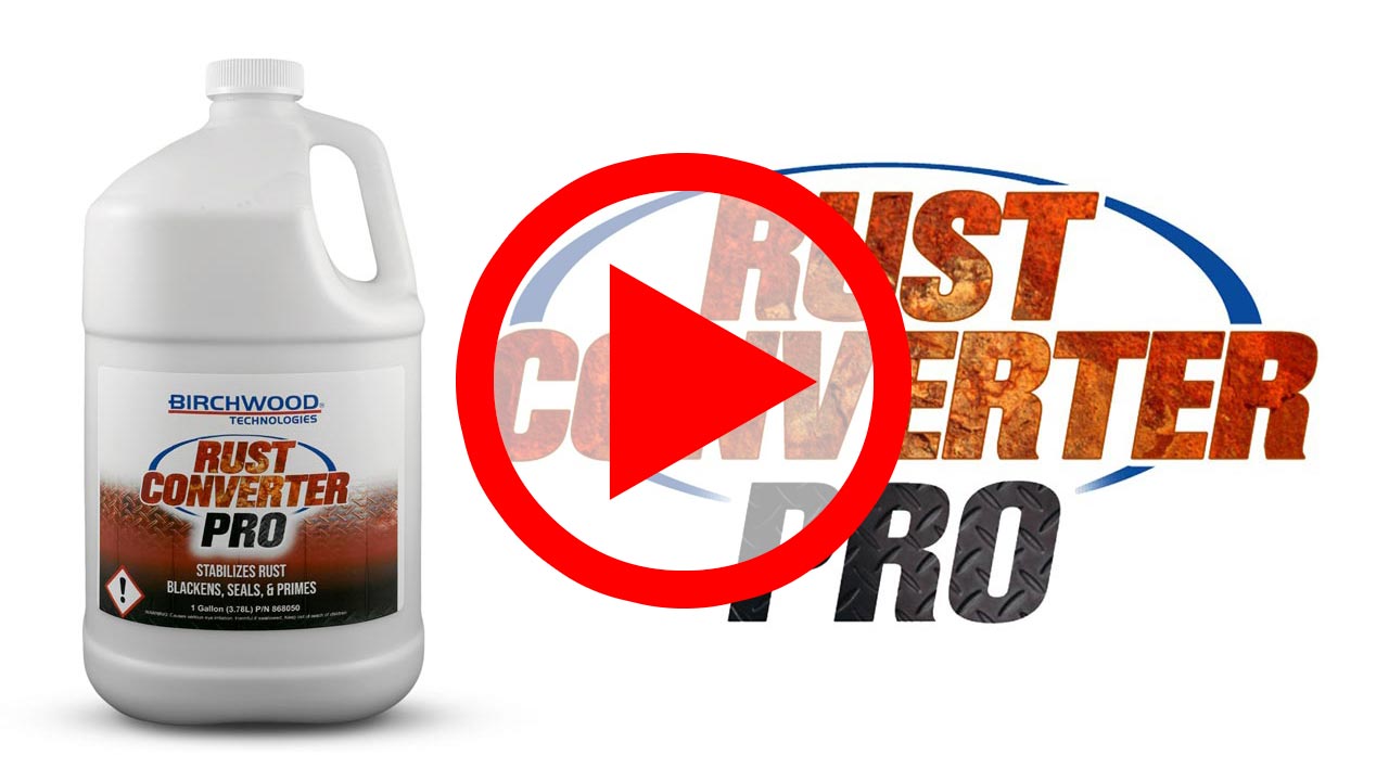 Rust Converter PRO - Stabilizes Rust, Blackens, Seals, And Primes